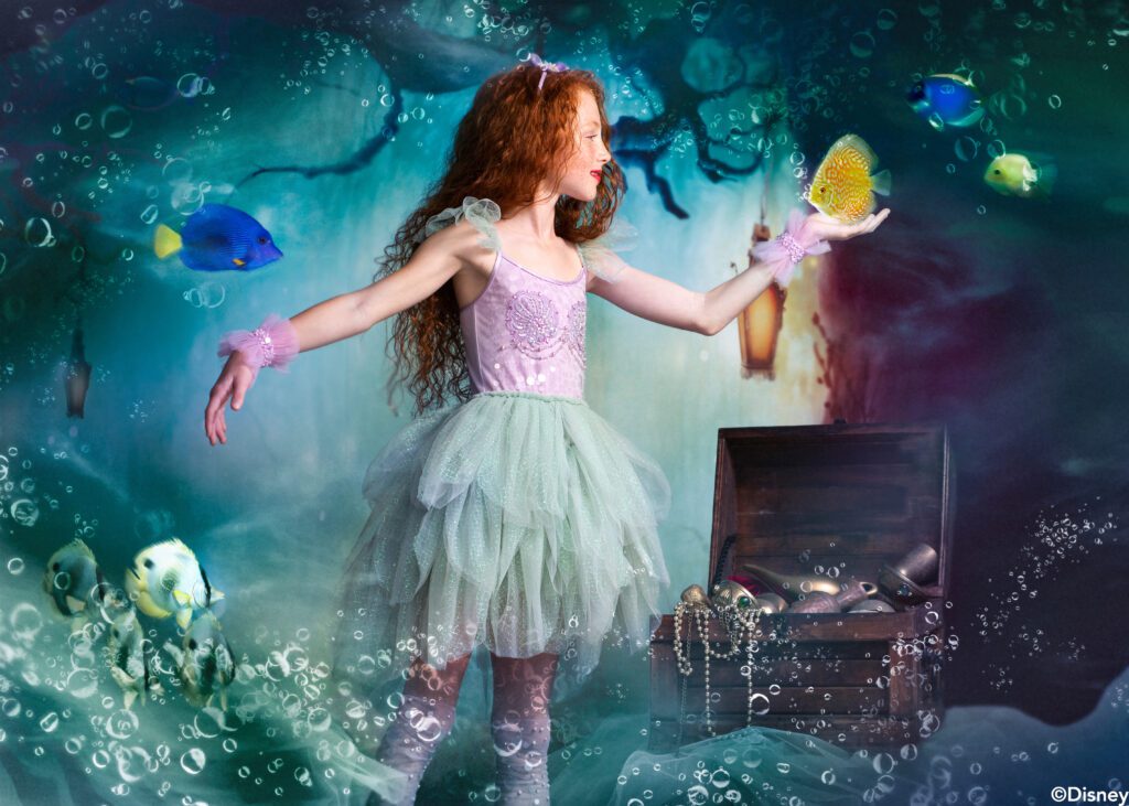 Disney x TDM Jewel of the Sea Tutu Dress - BREEZYKIDZ